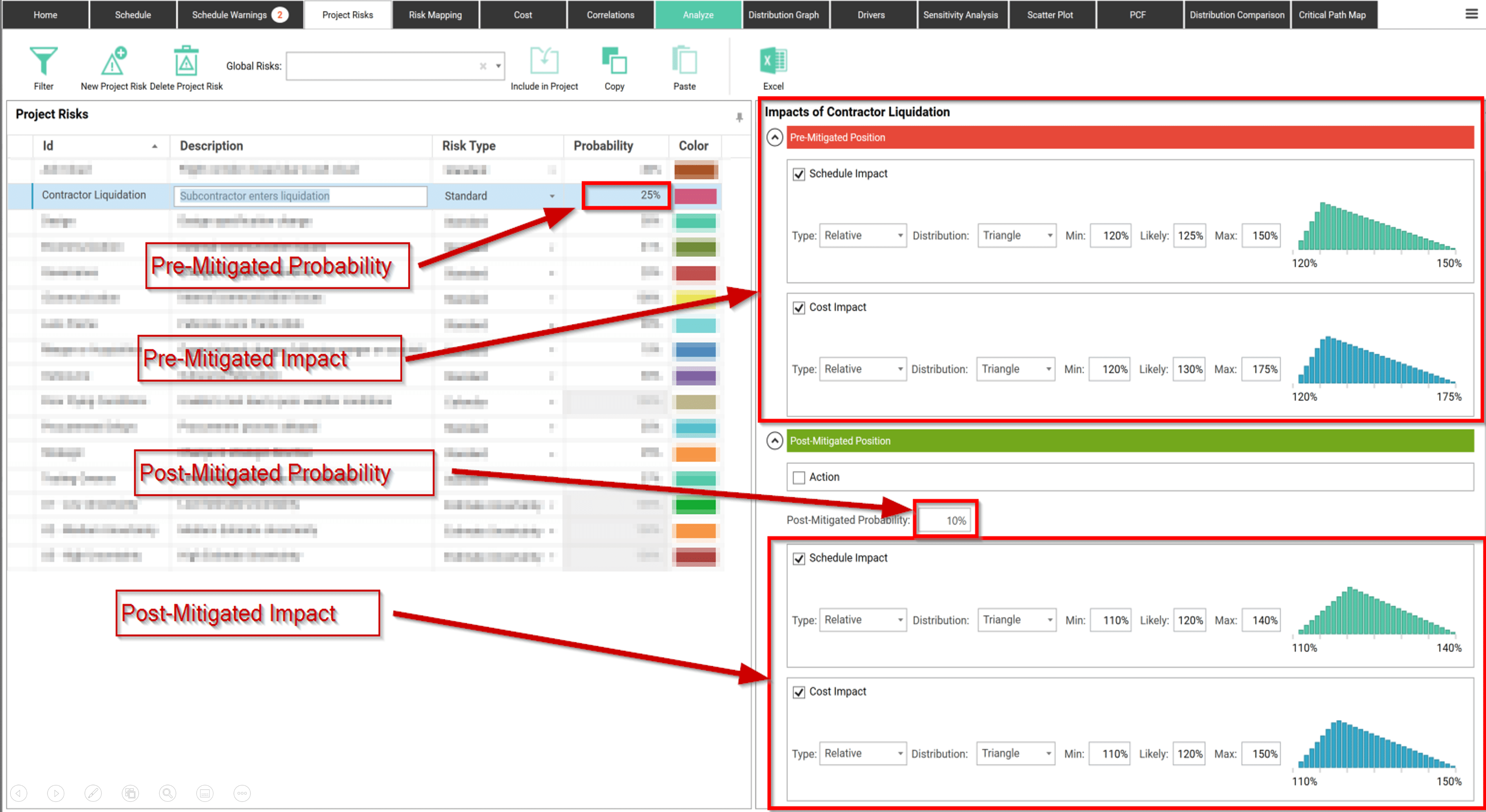 Migrating from Oracle Primavera Risk Analysis to Safran Risk | Safran