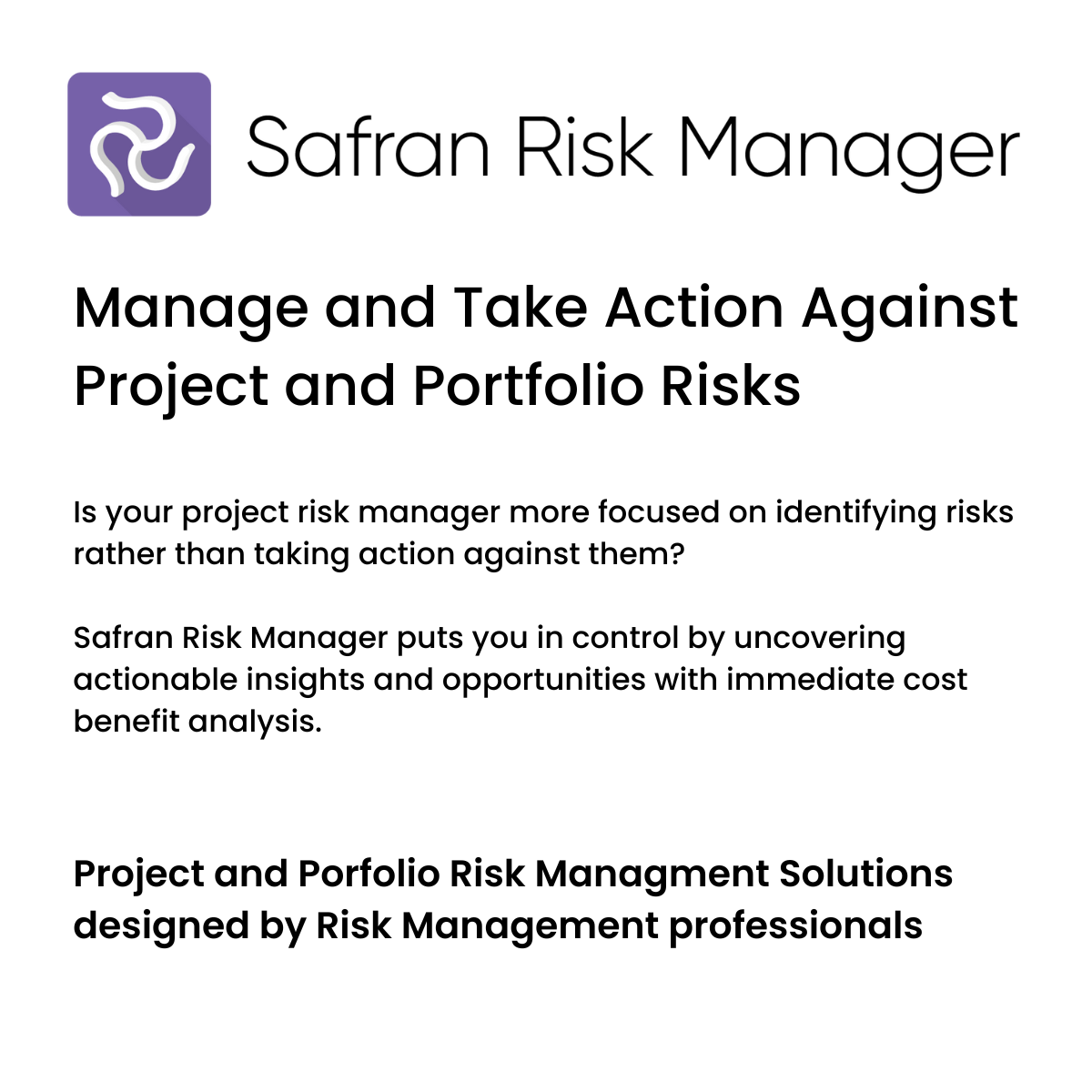 Safran Risk Manager | Risk Management Software | United Kingdom